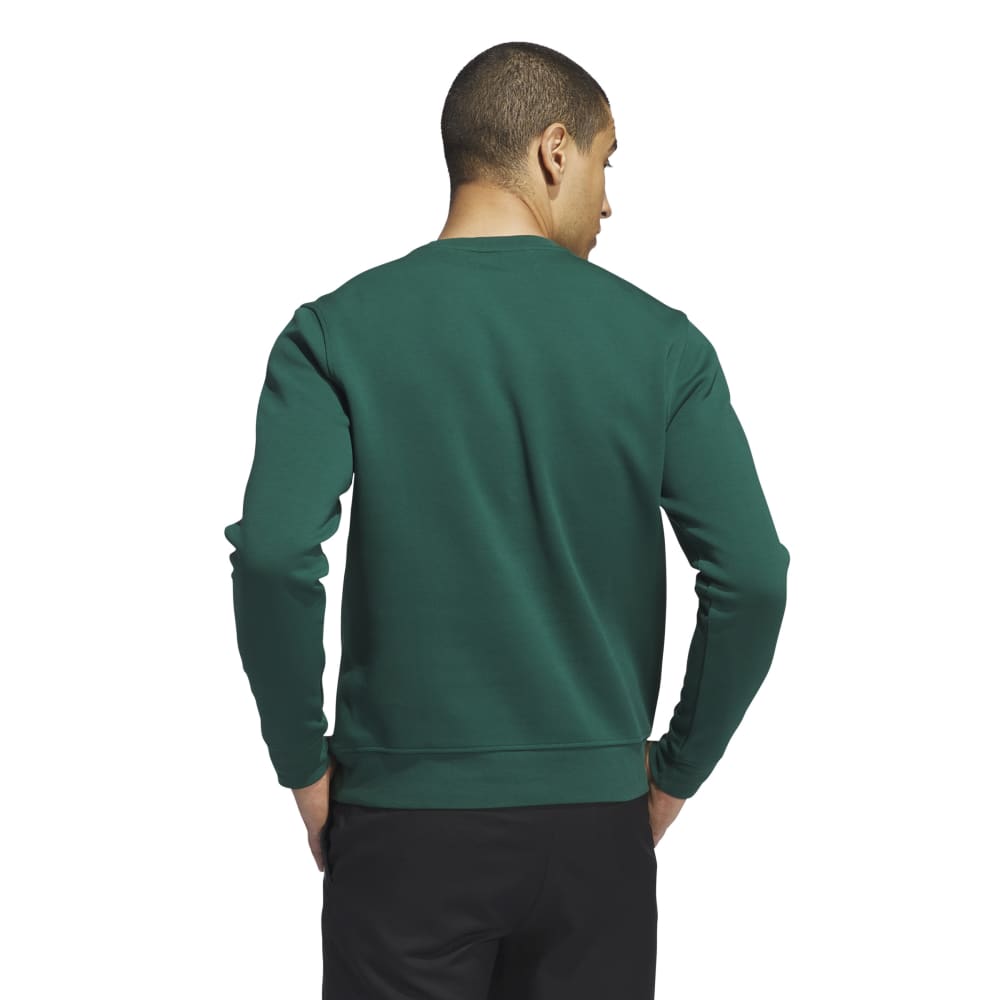 adidas Core Crew Golf Jumper - Green - Andrew Morris Golf
