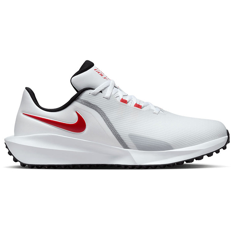 Nike Infinity G Golf Shoes - White/Red/Black - Andrew Morris Golf