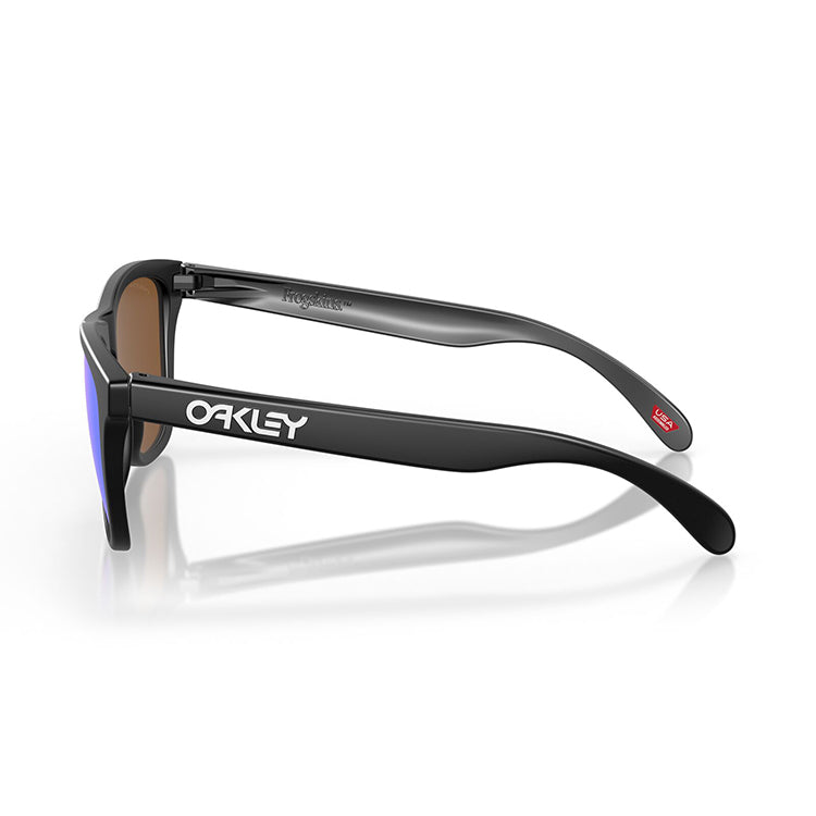 Oakley Frogskins Sunglasses - Matte Black/Prizm Violet - Andrew Morris Golf
