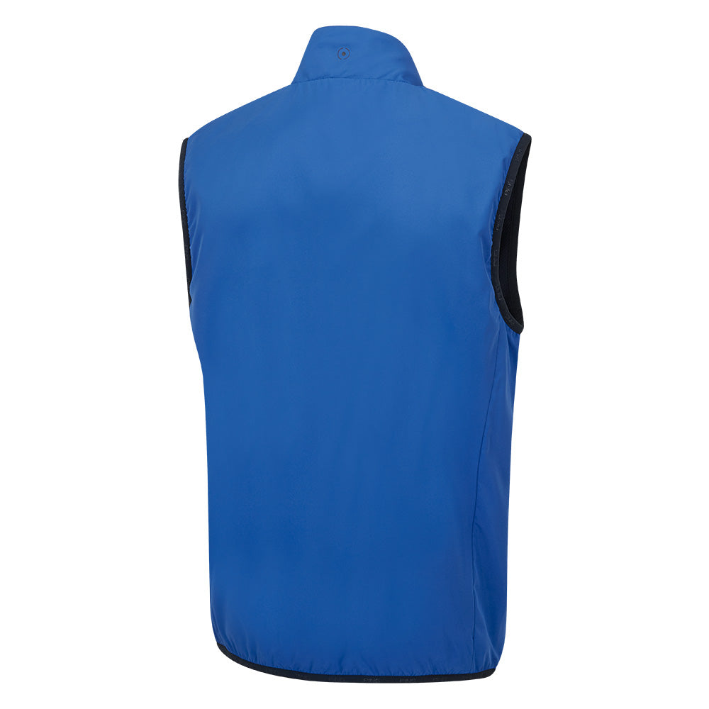 Ping Ashbourne Fleece Golf Vest - Snorkel Blue - Andrew Morris Golf