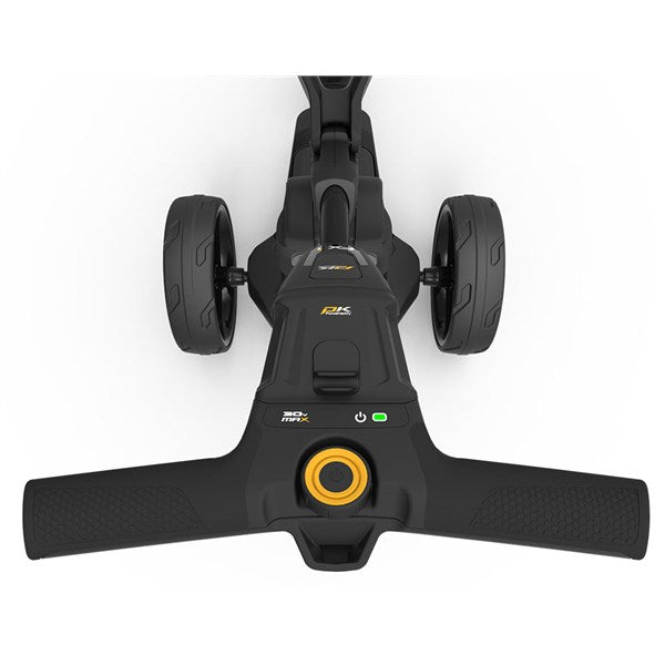 Powakaddy FX1 Electric Golf Trolley 18 Hole Battery - Black (Extended ...