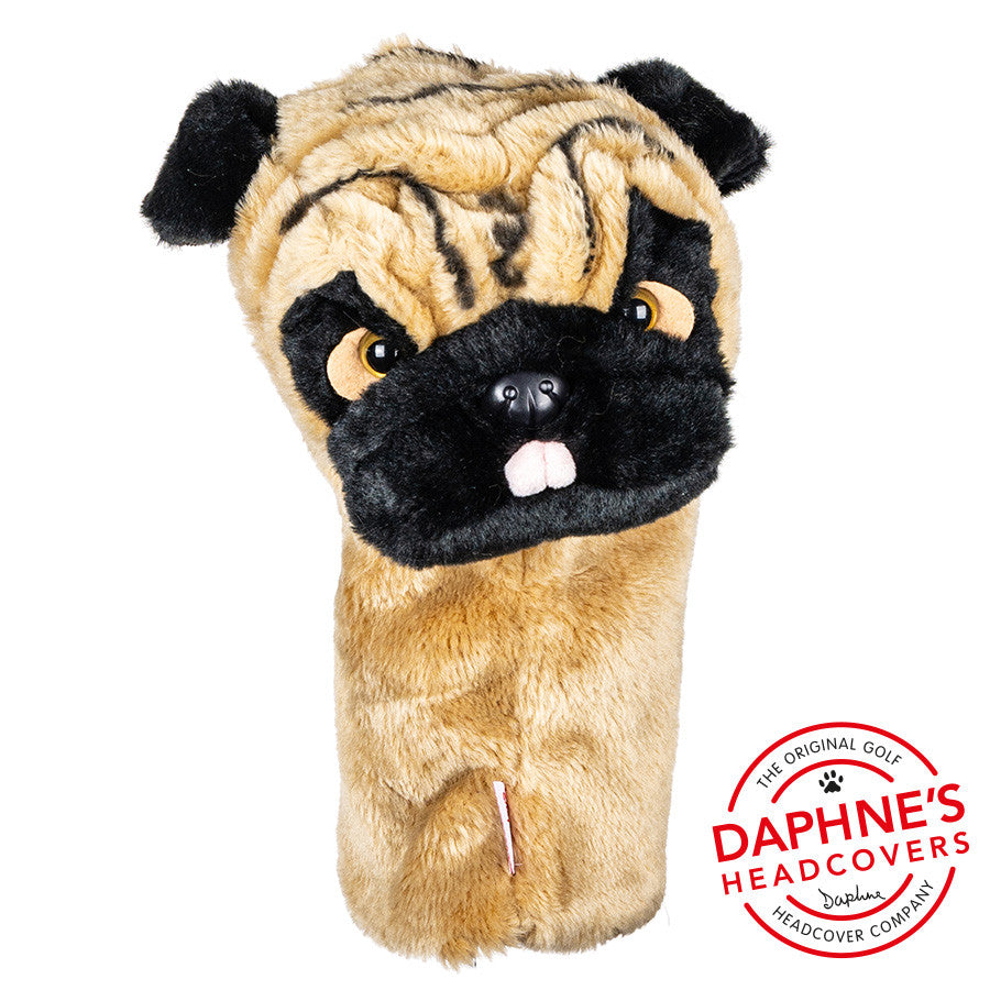 Daphne's Golf Headcover - Pug - Andrew Morris Golf
