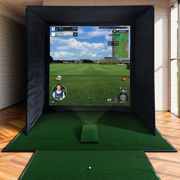 Sim Space Golf Simulator Indoor Enclosure - Andrew Morris Golf