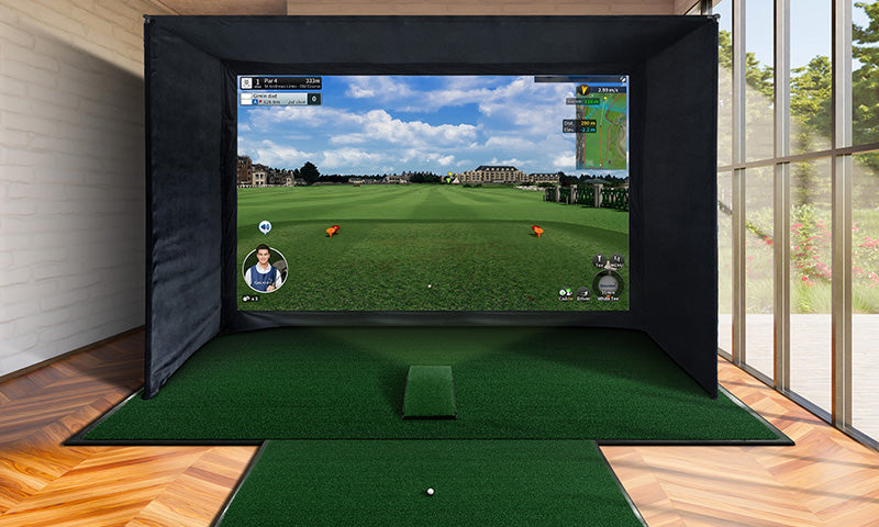 Sim Space Golf Simulator Indoor Enclosure - Andrew Morris Golf