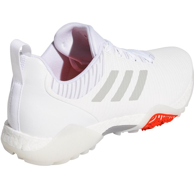 adidas Code Chaos Golf Shoes White/Red - Andrew Morris Golf